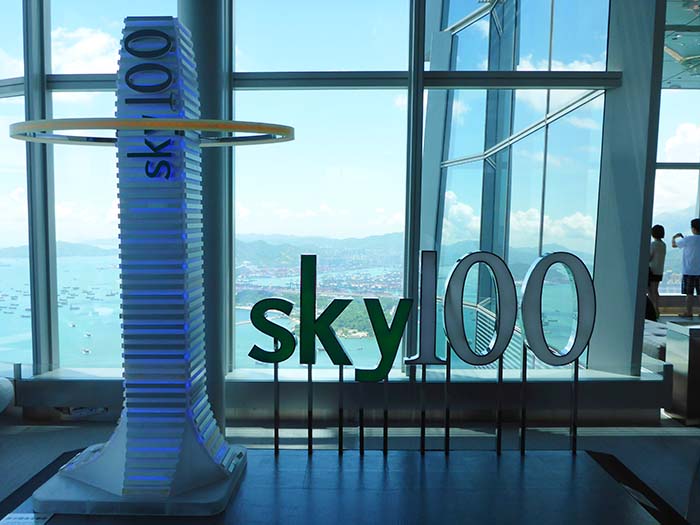 sky100 จุดชมวิวที่สูงที่สุดในฮ่องกง